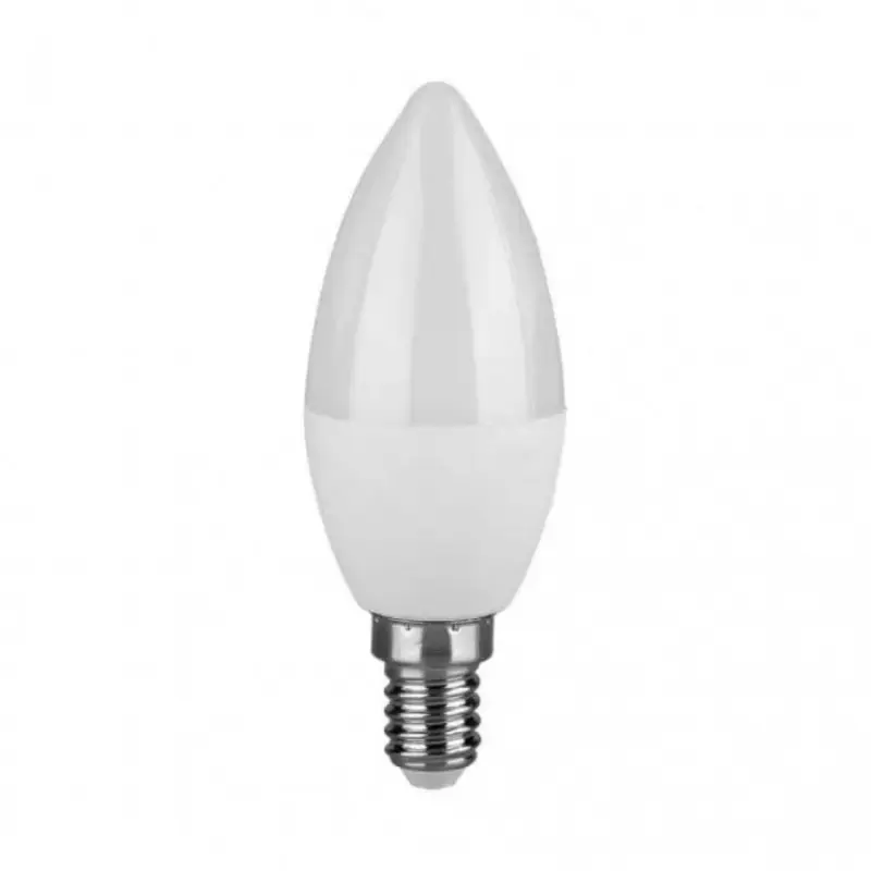 V-TAC Led sijalica, 3.7W, 3000K, E14, C37, 214216, Bela