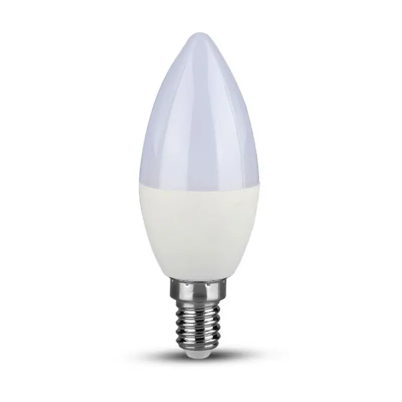 V-TAC Led sijalica, 5.5W, 3000K, E14, C37, 171, Bela