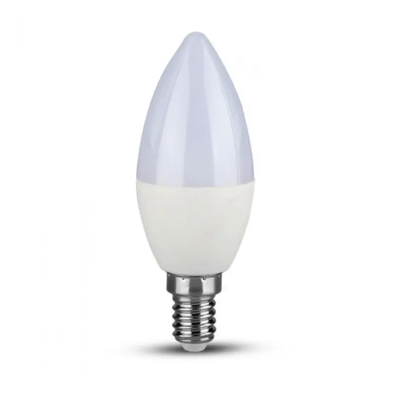 V-TAC Led sijalica, 5.5W, 6400K, E14, C37, 20187 DIM, Bela