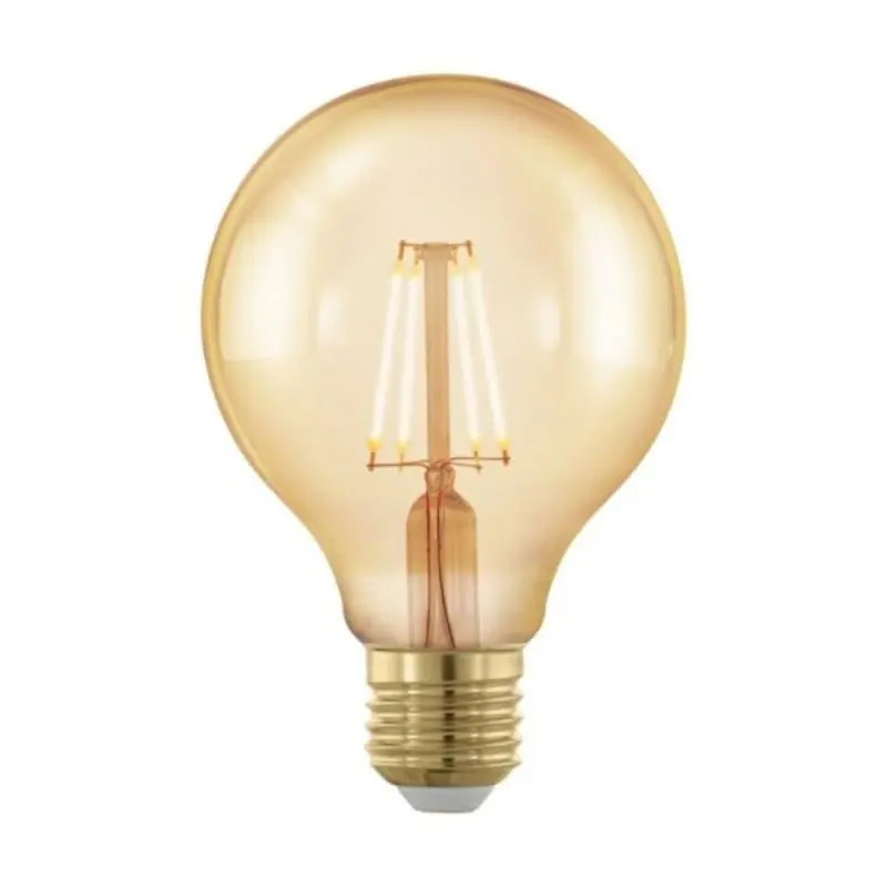 AURA-LIGHT Led filament sijalica, 6W, 2200K, E27, G95, Bež