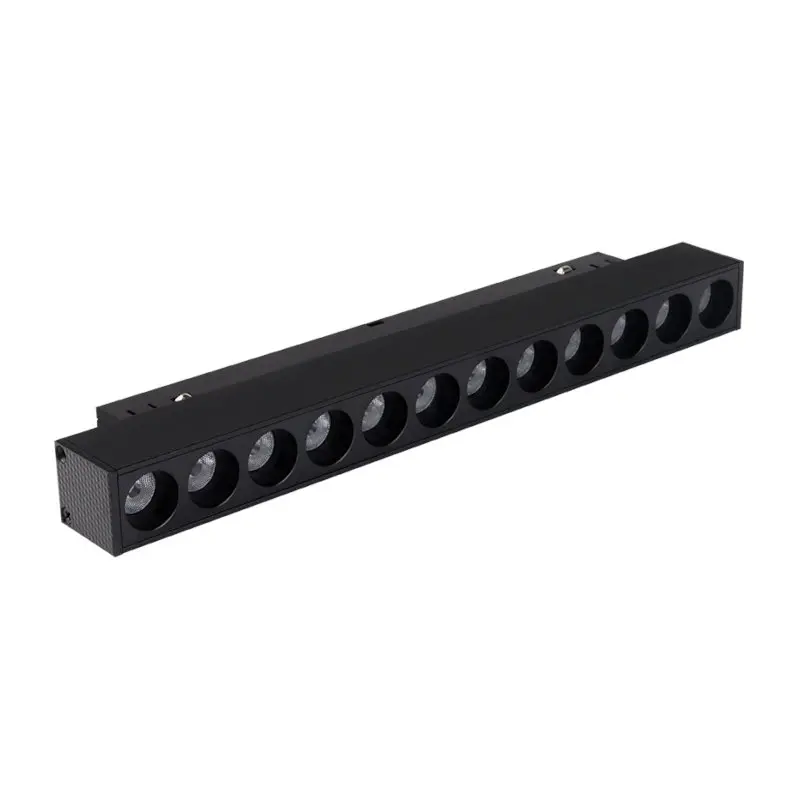 MI-LIGHT MIBOXER Magnetna šinska LED svetiljka Dual White MG2-10N-RF, Tačkasta, 10W, 22.1 x 2.2 x 2.5 cm, Crna