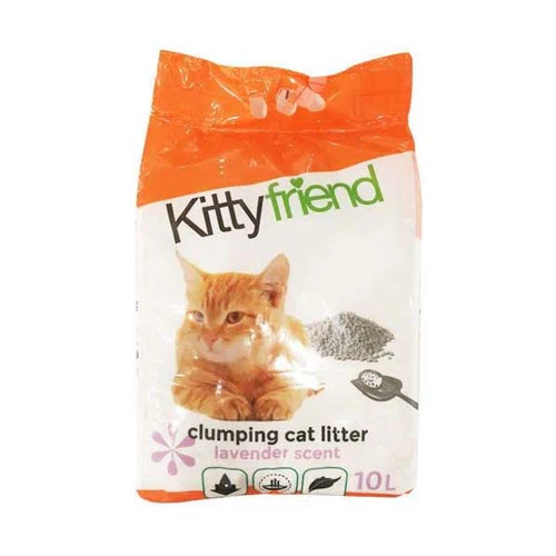 KITTYFRIEND Clumping grudvajući mineralni posip za mačke, bez mirisa, 5L
