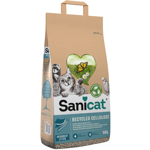 SANICAT Clean&Green upijajući biljni posip za kućne ljubimce, bez mirisa, 10L