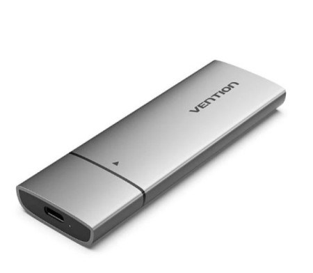 Vention KPEH0 M.2 SSD Rack NGFF USB-C 3.1 Aluminium