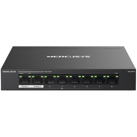 Mercusys 8-Port Gigabit Desktop Switch MS108GP