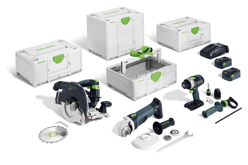 Festool akumulatorski set HKC 55/TPC 18/AGC 18/TB M 137 (578025)