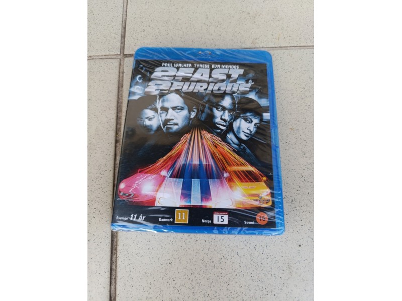 2 Fast 2 Furious Blu-Ray