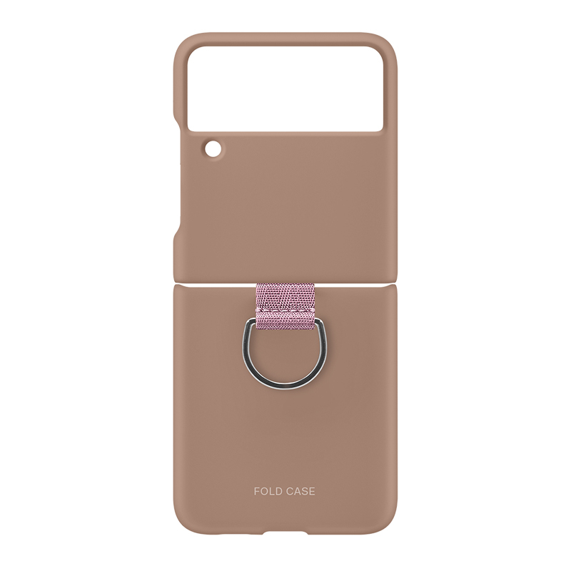 Futrola Elegant Fold design za Samsung F721B Samsung F721 Galaxy Z Flip 4 roze (MS)