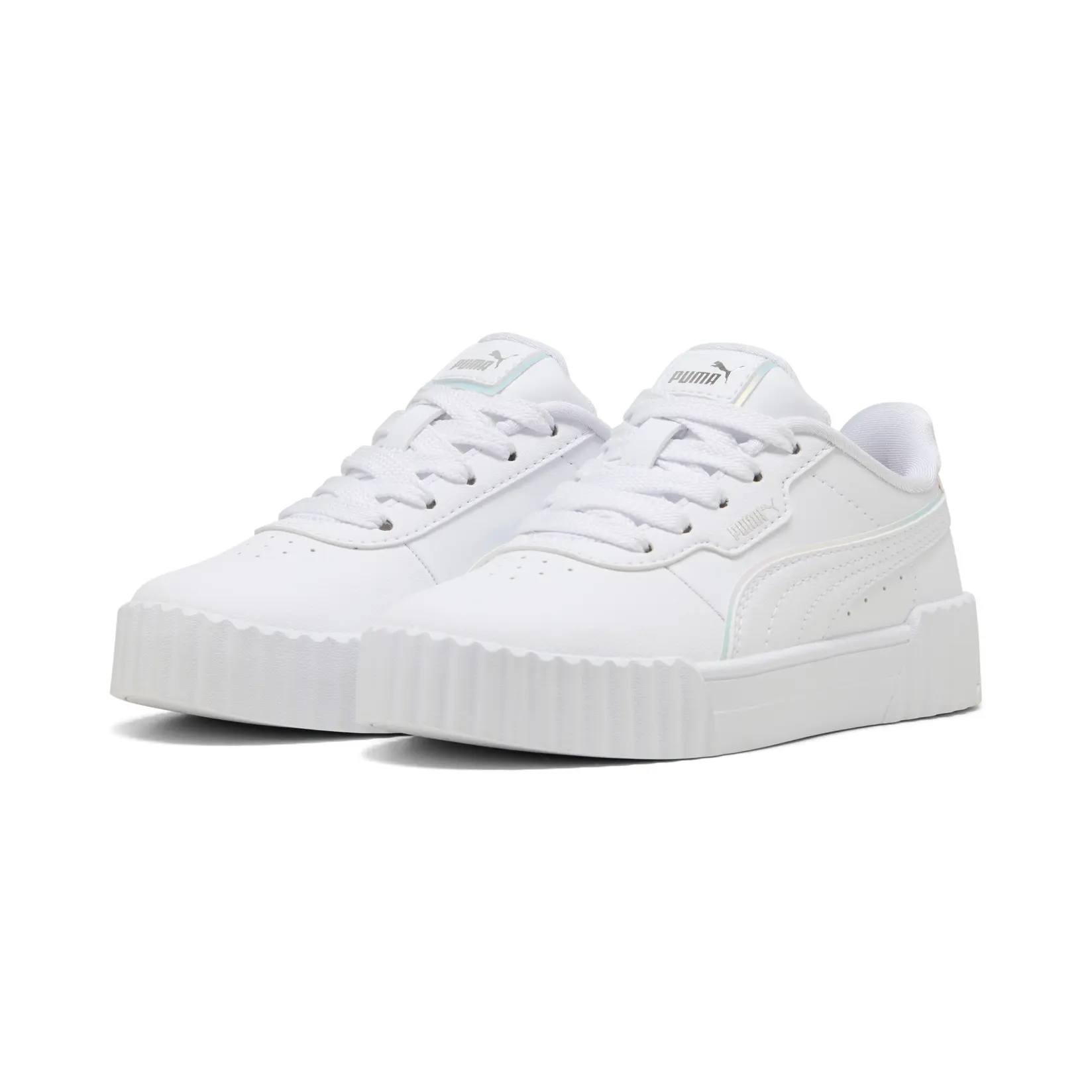 PUMA Patike za devojčice Carina 3.0 Holo 2.0 PS, 402281-01, Bele