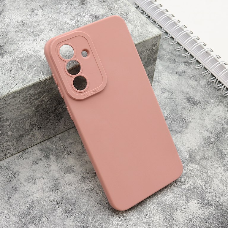 Silikonska futrola Pro Camera za Samsung A566 Galaxy A56 5G roze (MS)