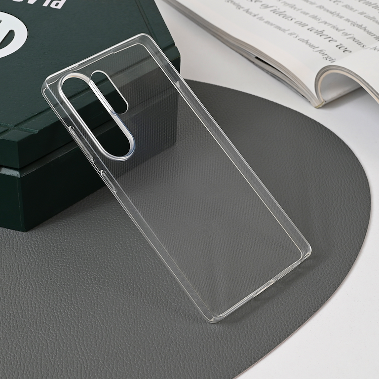 Silikonska futrola Skin za Samsung S938 Galaxy S25 Ultra Transparent