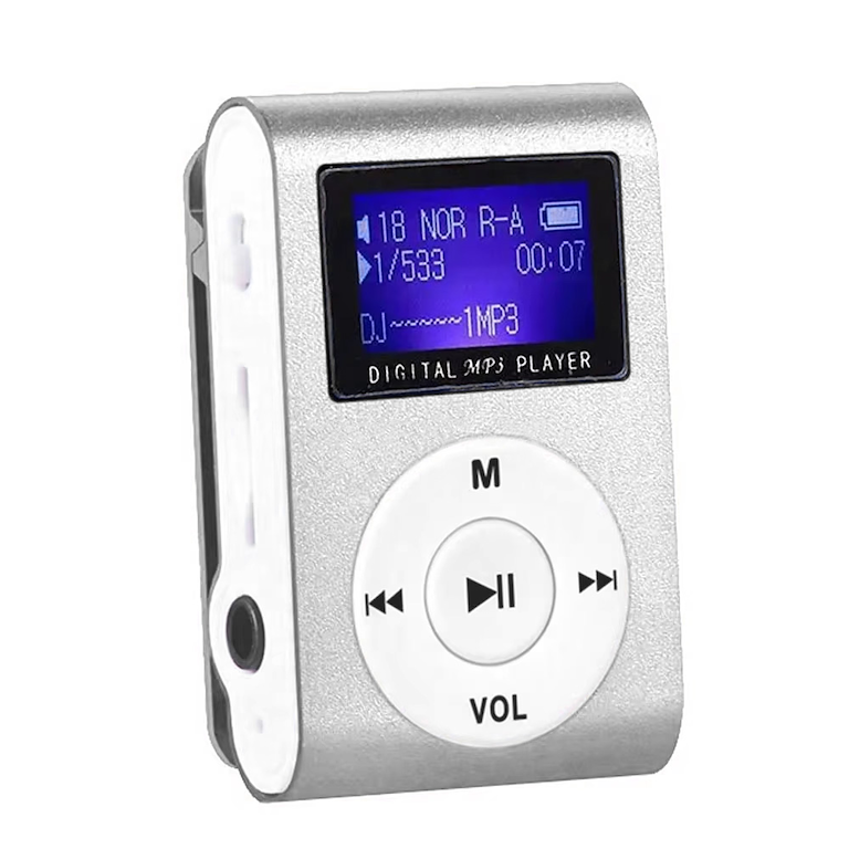 MP3 player LWD nano LCD displej / ekran 8GB srebrni