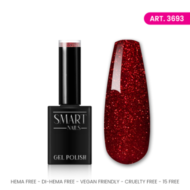 SMART polish gel RUBY RED 3693