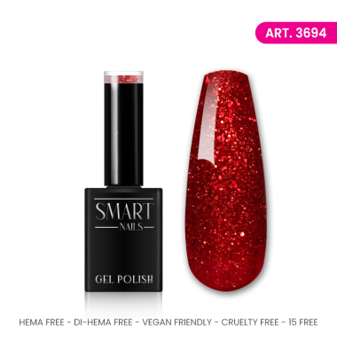 SMART polish gel RUBY RED 3694