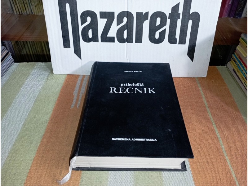 PSIHOLOŠKI REČNIK autor: Dragan Krstić