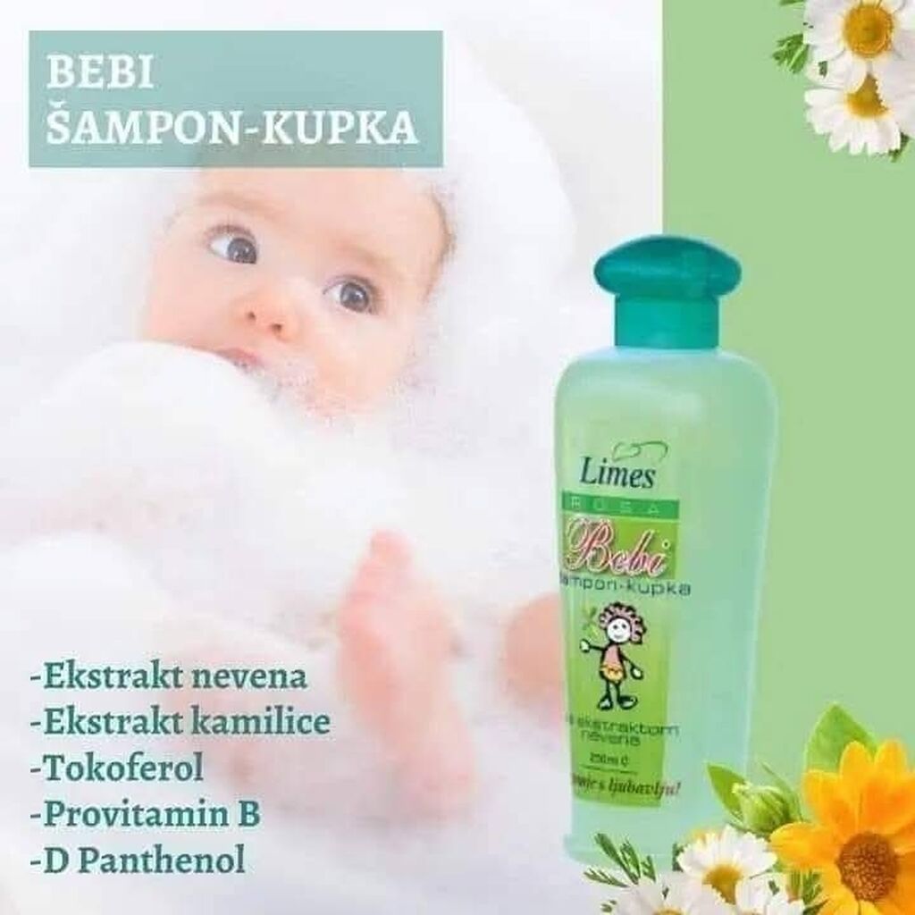 BEBI ŠAMPON - KUPKA    Za naše najmlađe i najslađe, s ljubavlju iz