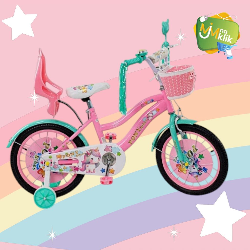 Deciji bicikl "Pony bikes" (16") - 8600 din. BESPLATNA DOSTAVA