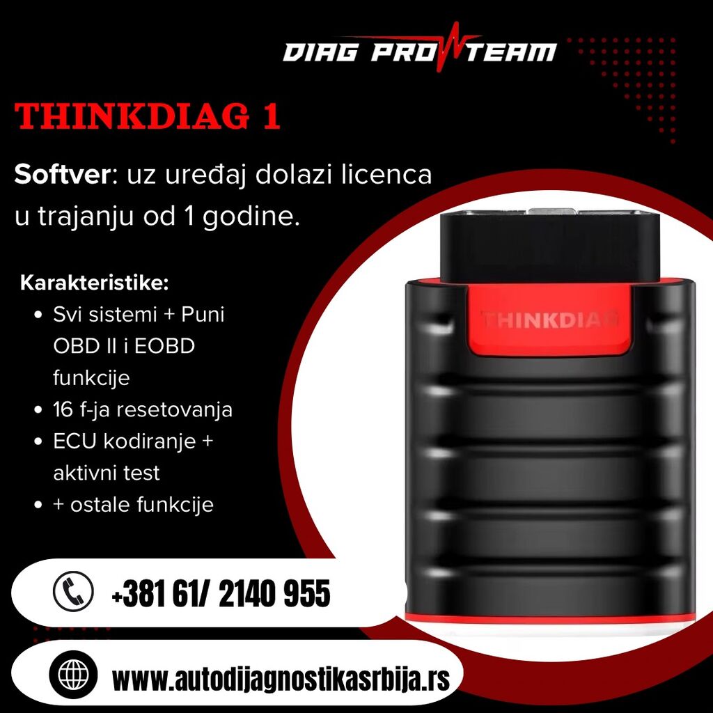 Launch - Thinkdiag RACUN/GARANCIJA Thinkdiag THINKDIAG1 ✅️THINKDIAG 1