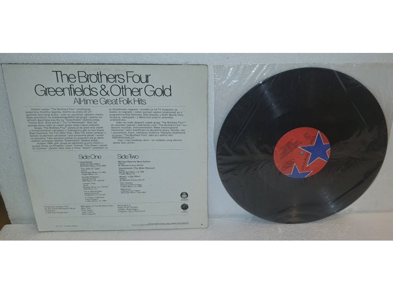 the brothers four greenfields & other gold LP