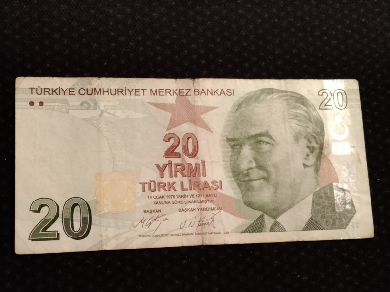 20 lira 2009 turska