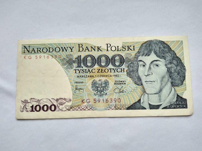 Poljska 1.000 zlota,1982 god.