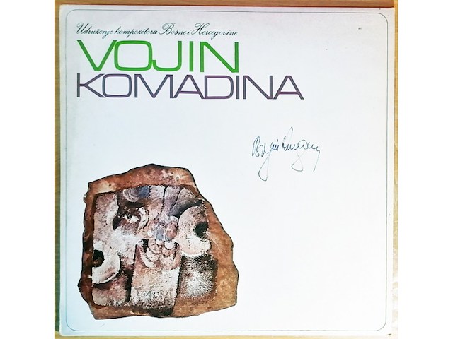 LP: VOJIN KOMADINA (1978) YU klasika + AUTOGRAM, NOVA