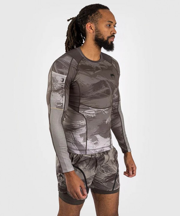 Venum Electron 3.0 Rashguard Dugi Rukav Sand M