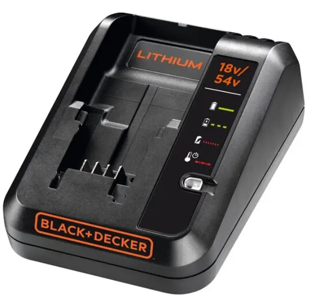 BLACK+DECKER Brzi punjač 18-54A 2A crni