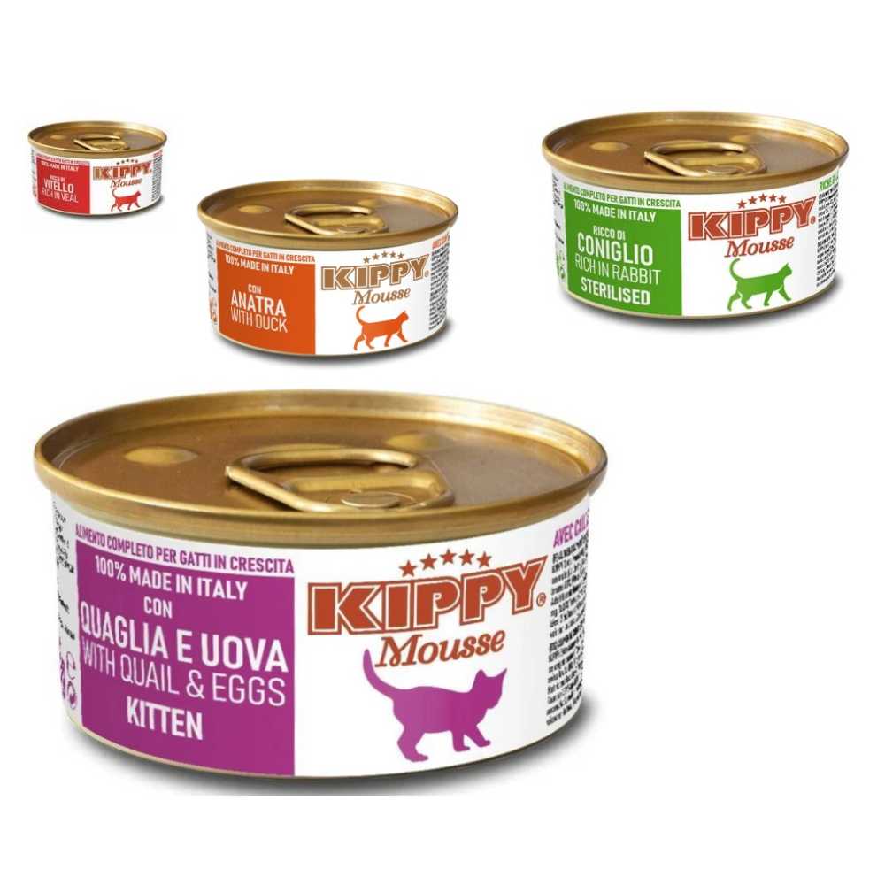 Kippy Mousse konzerva za mačke - Pačetina 85g