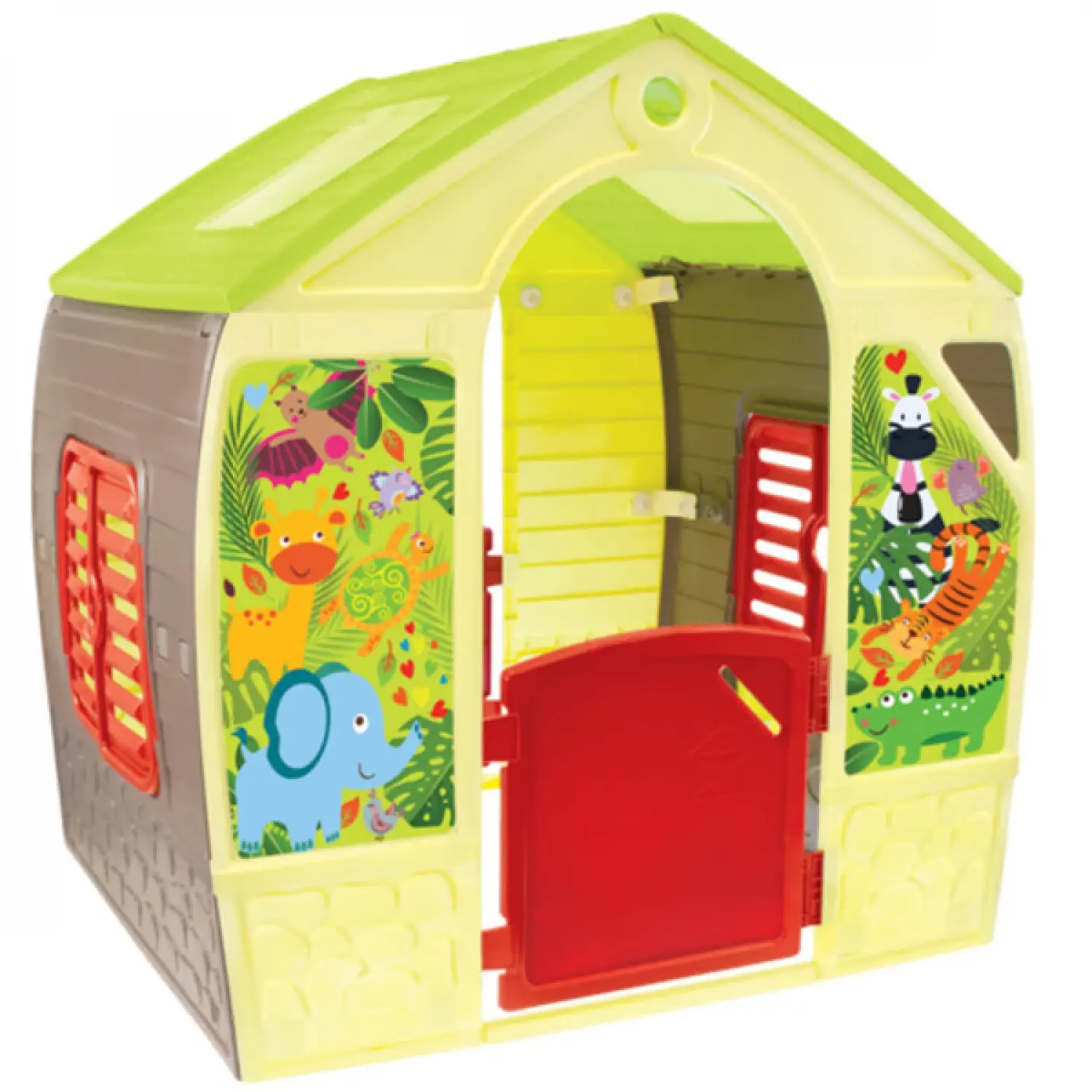 MILLA TOYS Baštenska kućica za decu 102x88x108 cm, Krem