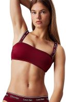 Calvin klein - bordo bikini top