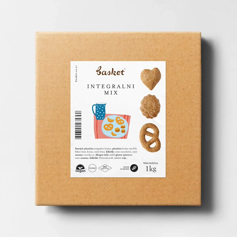 BASKET Integralni mix, 1kg