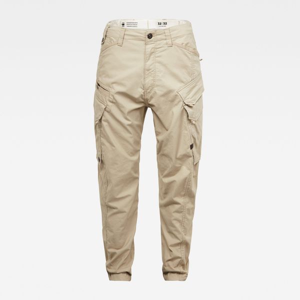 G-STAR PANTS - DRONER RELAXED TAPERED CARGO HINGE SAND