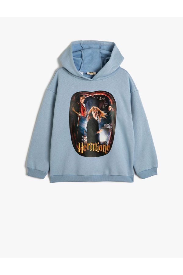 KOTON HARRY POTTER SWEATSHIRT LICENSED LONG SLEEVE RAISED