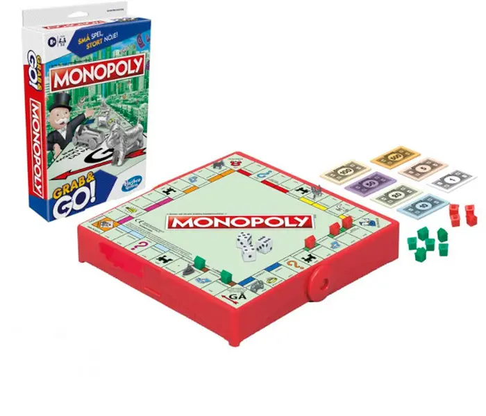 Hasbro Monopol zgrabi i kreni društvena igra, Šarena