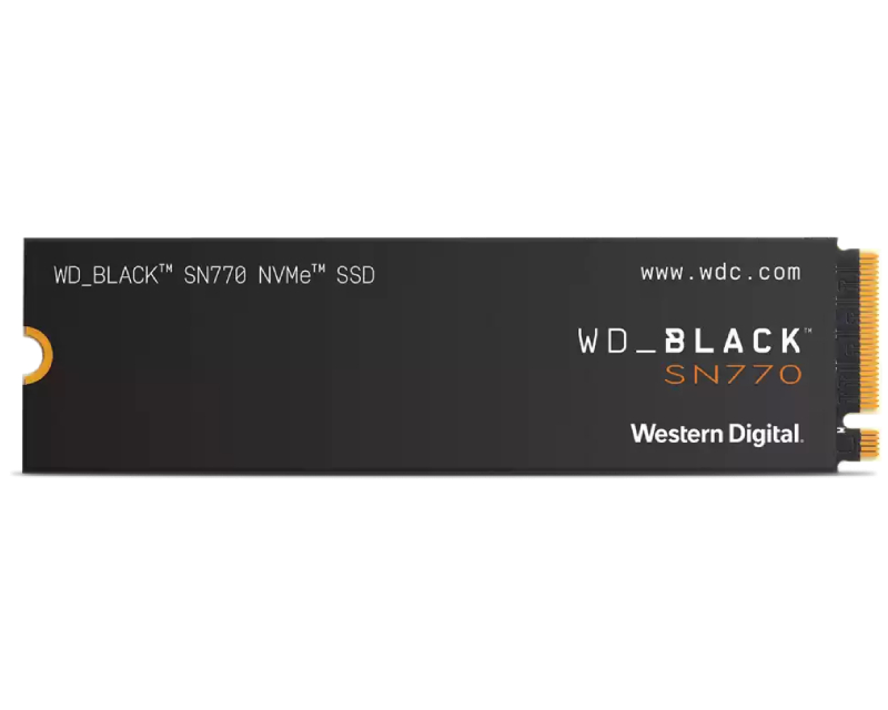 WD 2TB M.2 NVMe Gen4 WDS200T3X0E SN770 Black