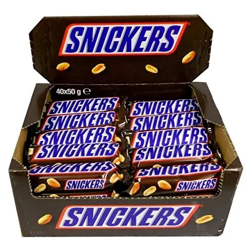 SNICKERS Pakovanje čokoladica Snickers classic, 50g, 40 komada