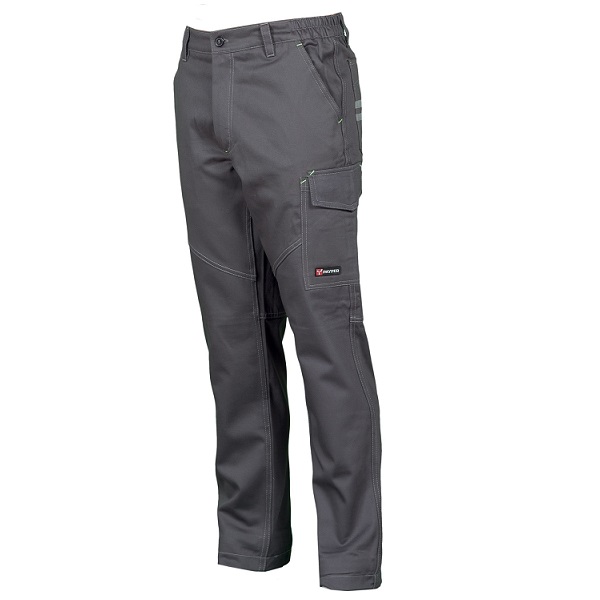 Radne pantalone PAYPER WORKER, 100% pamuk, tamno sive boje XXXL