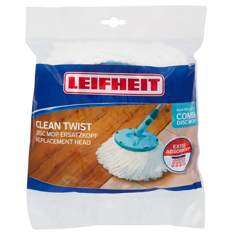 LEIFHEIT Rezervna glava za Clean twist MOP bela