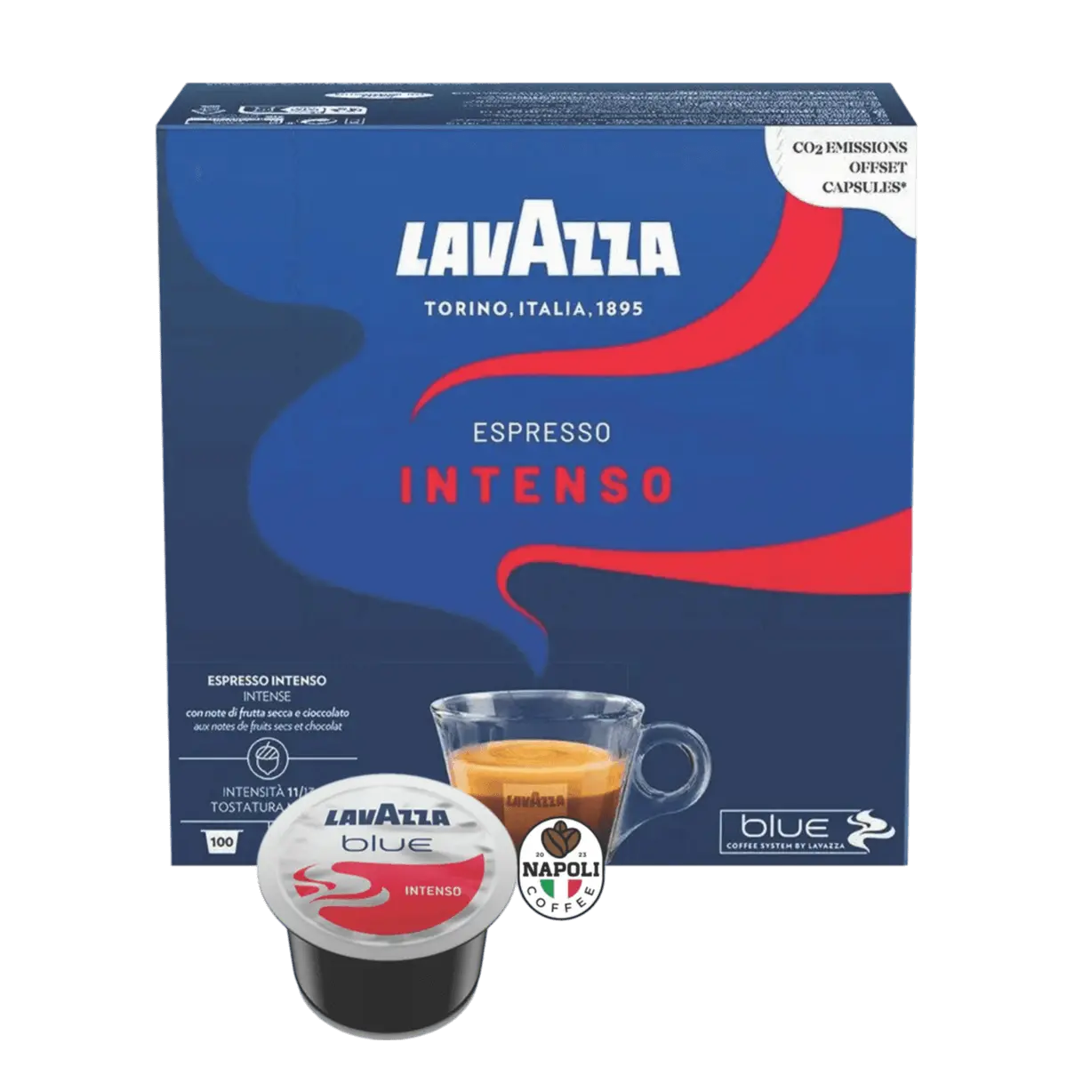 LAVAZZA Blue Intenso Kapsule za kafu, 100 komada