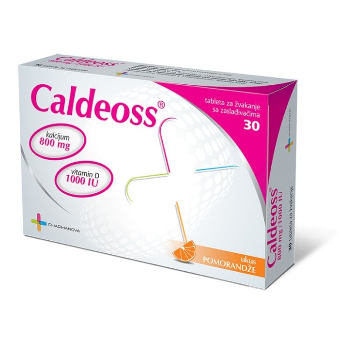 Caldeoss 800mg/1000IU, 30 tableta