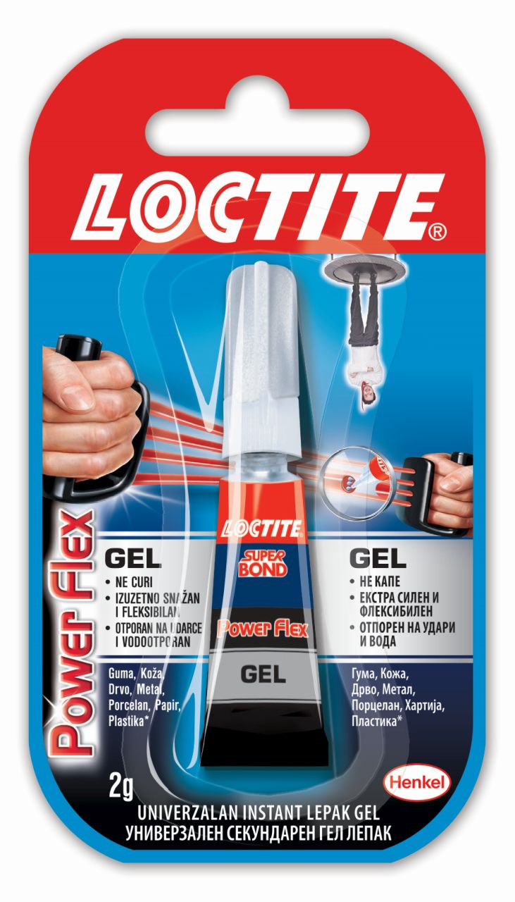 Loctite lepak Super Bond Power Gel 2g