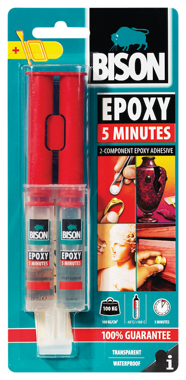 Bison epoxy 5 minutes 24ml 153056