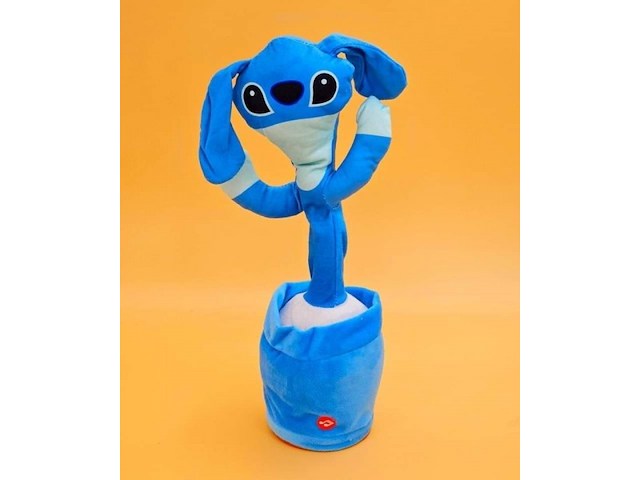 Plišani muzički Stitch koji pleše i ponavlja reči