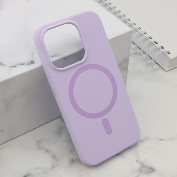 FUTROLA PURE MAGSAFE ZA IPHONE 15 PRO (6.1) LJUBICASTA