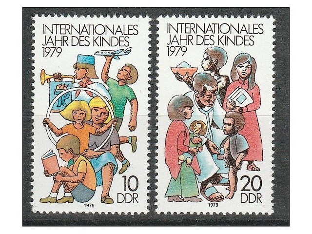 DDR-1979-International Year of the Child-MNH