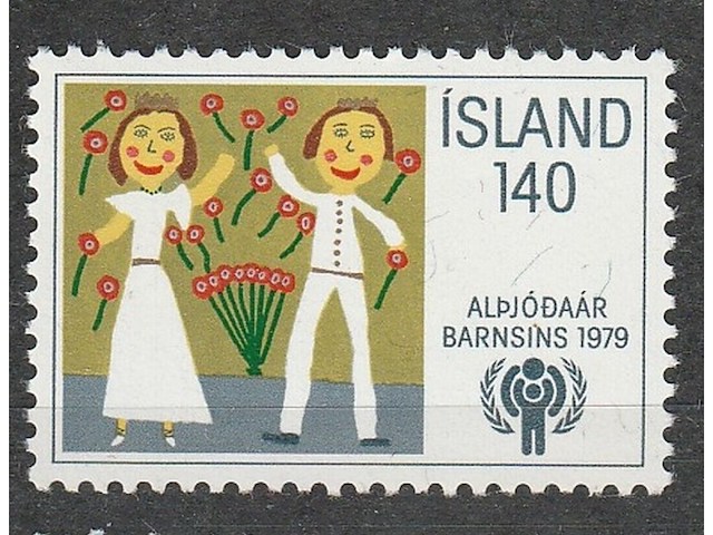 Island, Iceland - 1979 - Int. Year of the Child - MNH