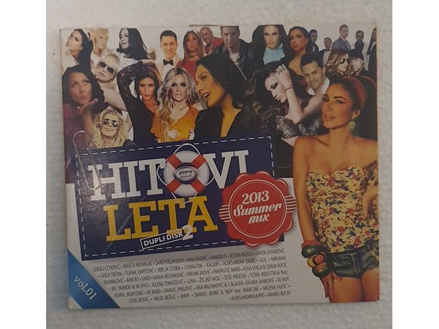 Hitovi leta 2013 summer mix Vol.01 2CD NEOTVOREN