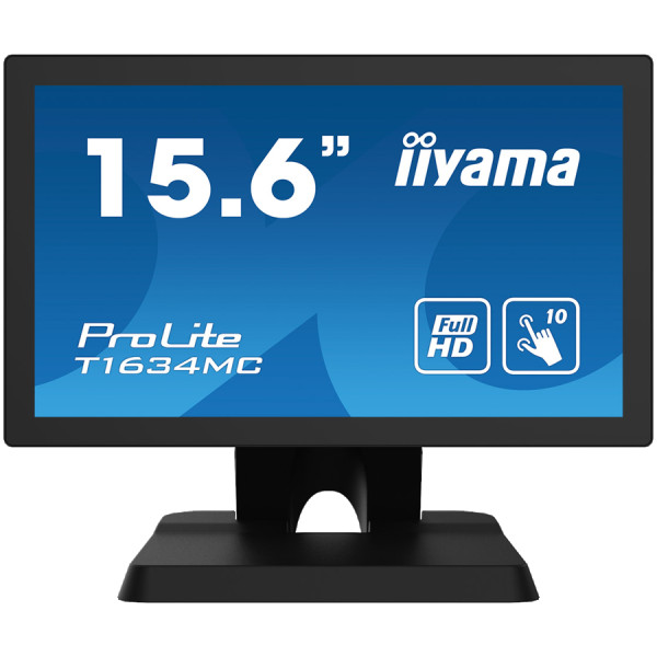 IIYAMA Monitor LED T1634MC-B1S 15,6'' IPS, PCAP, 1920*1080, 1A1H1DP, BT Stand ( T1634MC-B1S )