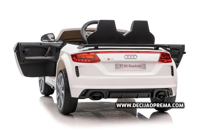 Audi TT RS Licencirani Auto na akumulator za decu Beli